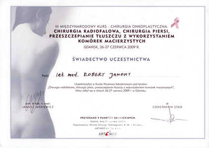 lek. Robert Jamont, chirurg plastyczny Zielona Góra | Kliniki.pl