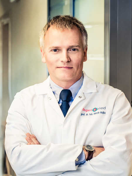 prof. dr hab. n. med. Marcin Majka, ekspert z zakresu biologii komórek ...